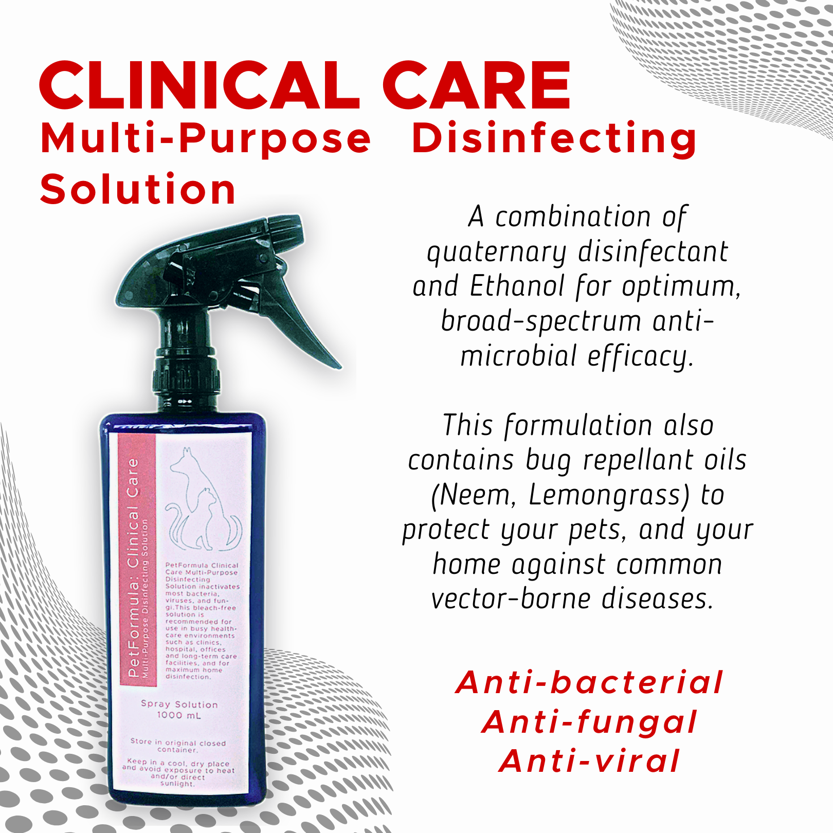 Multi-purpose Disinfecting Spray – LCCI